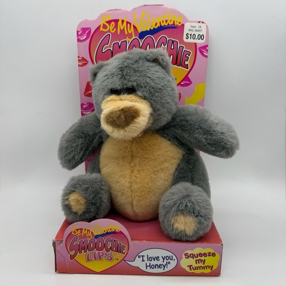 Toys | Simple Wish Be My Valentine Smoochie Lips Teddy Bear Simple ...